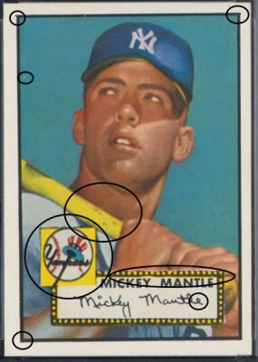 How To Spot A Fake 1952 Topps Mickey Mantle Card