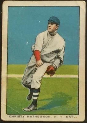 The 20 Most Valuable Christy Mathewson Baseball Cards