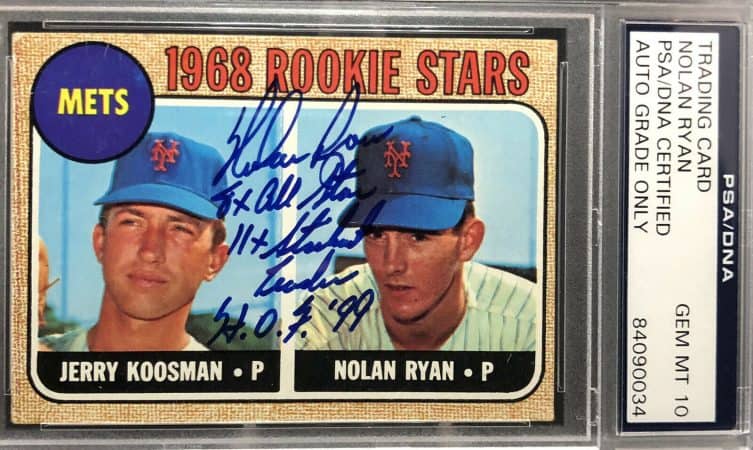 1968 Topps Nolan Ryan Rookie Card: A Closer Look