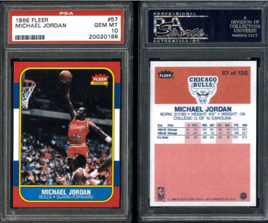 Fake PSA 10 Jordan Rookie Leads to Courtroom Battle