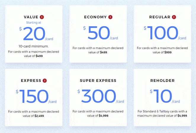 PSA Grading Costs 2025: Complete Price Guide & Calculator