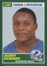 Barry Sanders Rookie Cards (Best 4 Investments, Most Valuable)