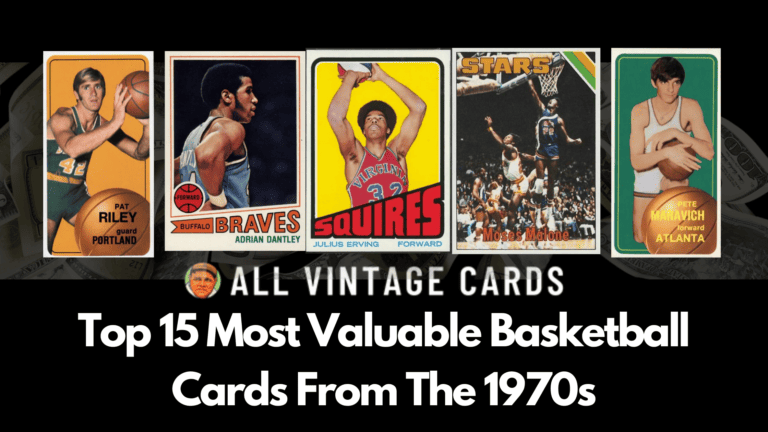 Top 15 Most Valuable Basketball Rookie Cards of The 1970s