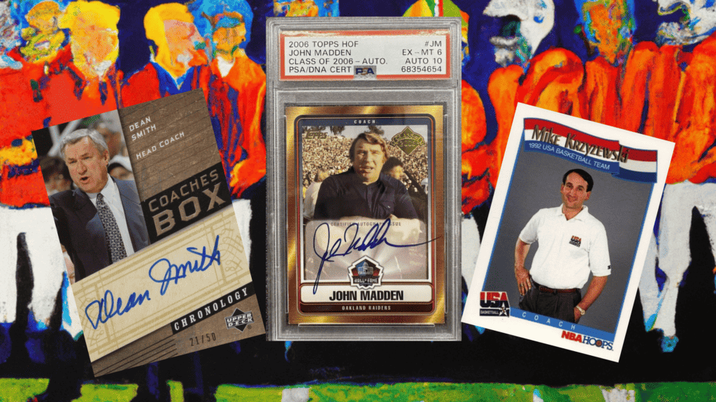 The Greatest Coach Sports Cards Ever Made | All Vintage Cards