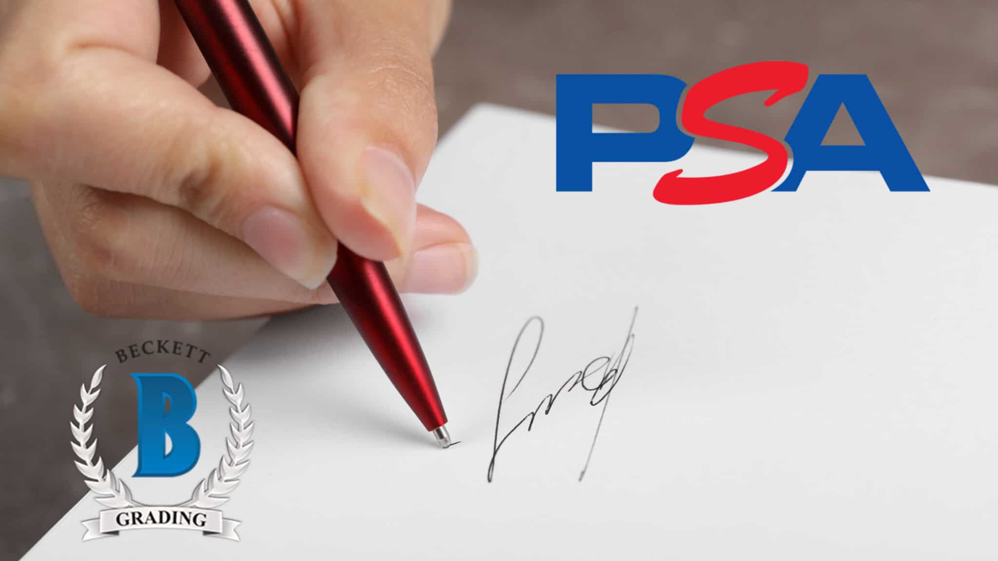 Beckett vs. PSA: Quick Review Signature Authentication Compared