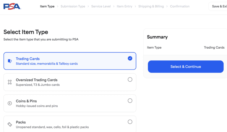 How to Submit Cards to PSA: A Beginner's Guide